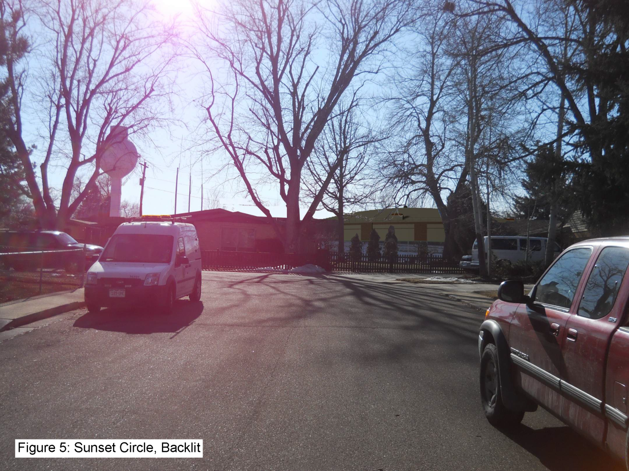 Serbatoio d'acqua di Price Park - Città di Longmont