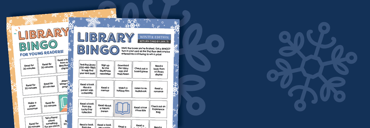 Winter Reading BINGO - City of Longmont