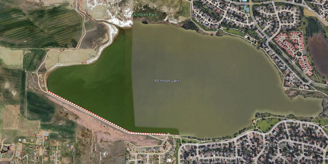 UPDATE: Temporary, Partial Closure of Lake McIntosh Trail Delayed ...